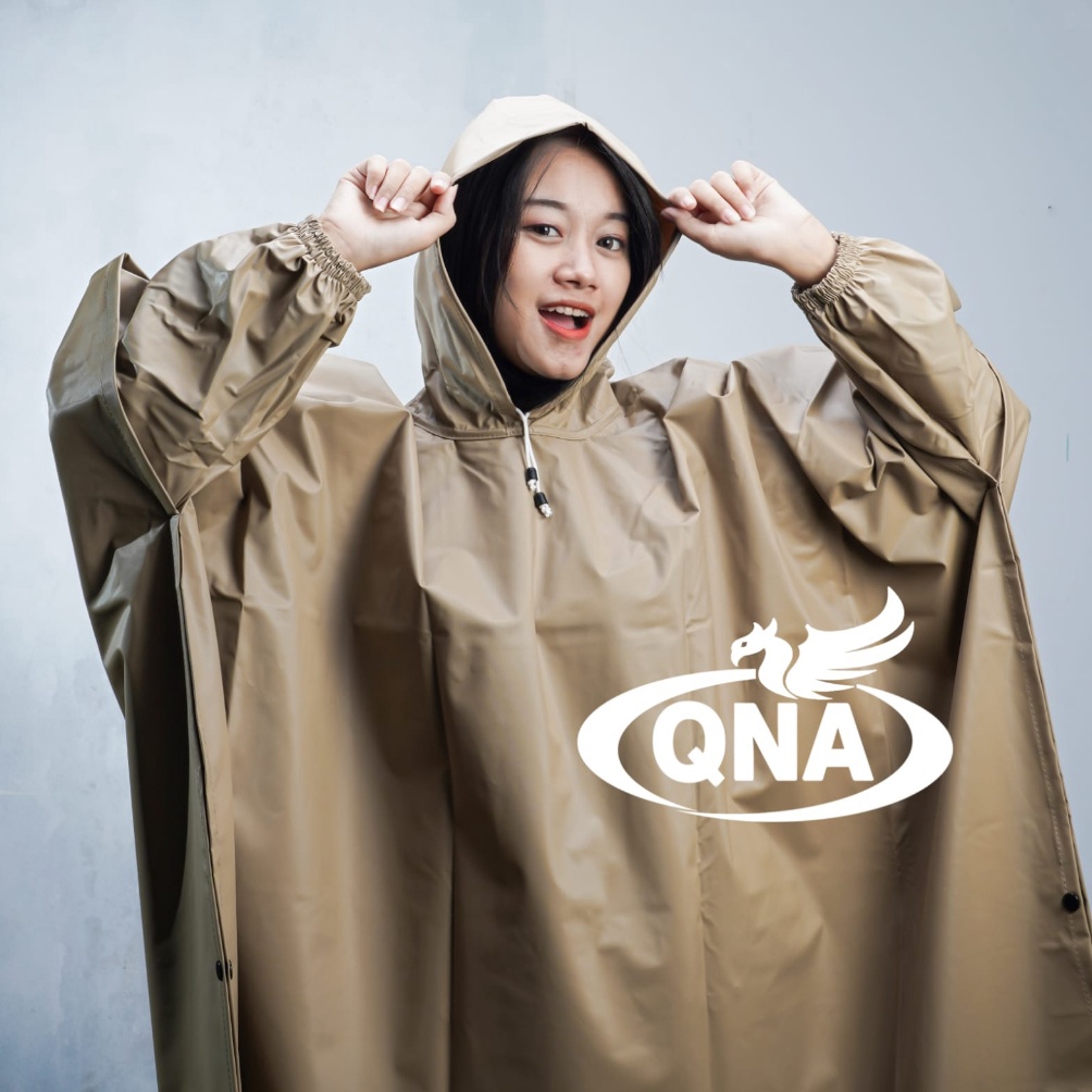 Jual KODE C37Z JAS HUJAN PONCO LENGAN Terbaik Dewasa Pria Wanita BY QNA Mantel Kelelawar ...