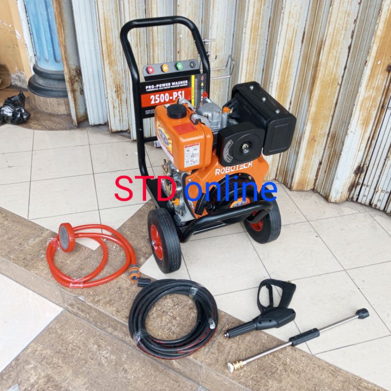 Jual Mesin Jet Cleaner | Mesin Stim Motor Diesel 7 Hp 2500 PSI | Shopee ...