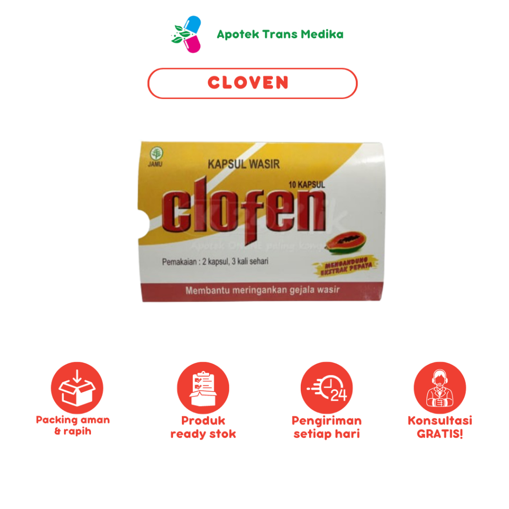 Jual Clofen Kapsul (per Strip) | Shopee Indonesia