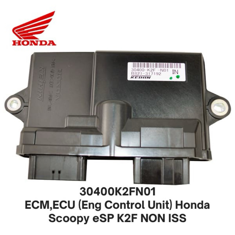 Jual 30400K2FN01 ECM,ECU (Eng Control Unit) Honda Scoopy eSP K2F NON ...