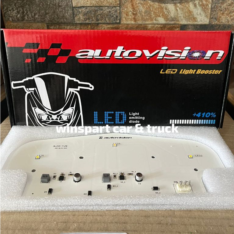 Jual AUTOVISION LAMPU LED DEPAN MOTOR YAMAHA NMAX 2 MODE PUTIH KUNING ...