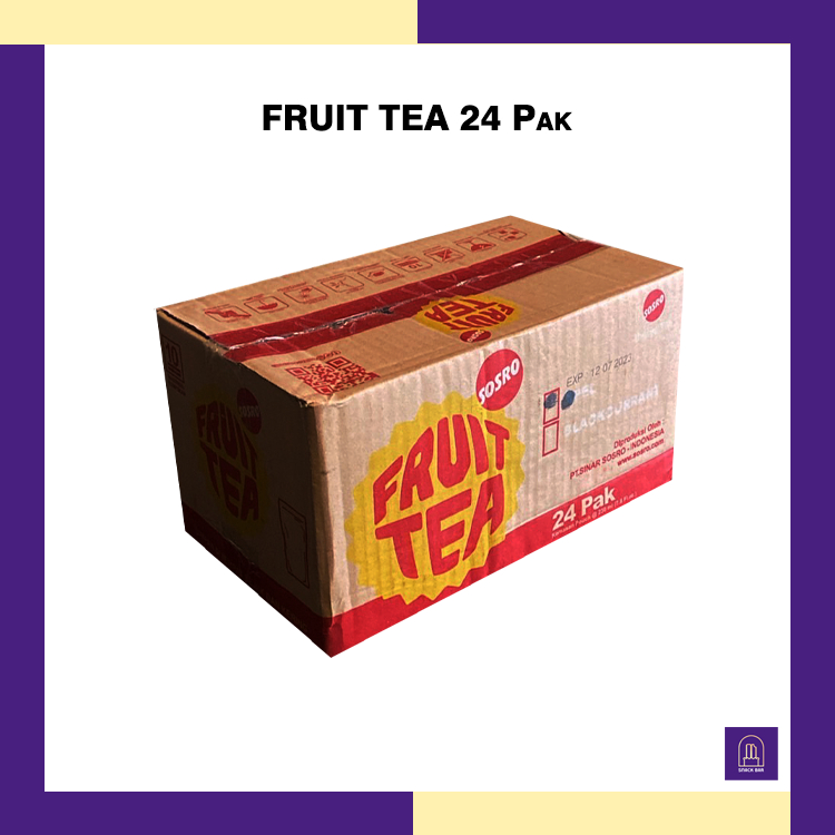 Jual Fruit Tea Sosro Kemasan Pouch 230mL - Fruit Tea 1 Dus | Shopee ...