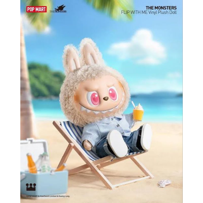 Jual LABUBU THE MONSTERS - FLIP WITH ME Vinyl Plush Doll Original Pop ...