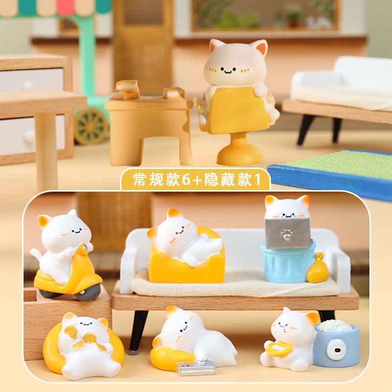 Jual Kitten Work Blind Box / Kucing kerja Figure | Shopee Indonesia