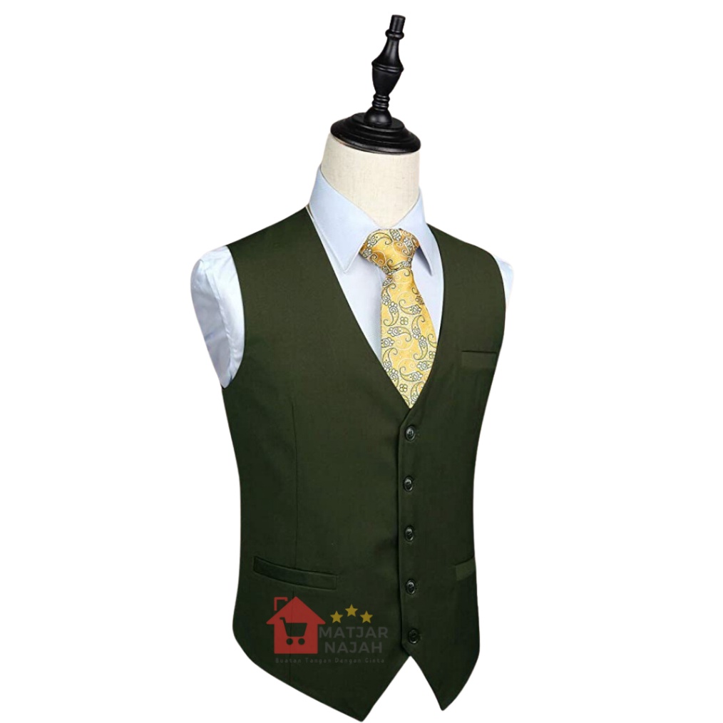 Jual KODE N58E Rompi Formal Pria Matjar Najah Vest Pria Rompi Pria ...