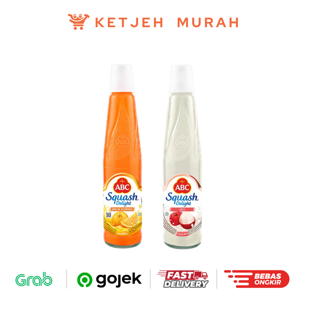 Jual Sirup ABC Squash Delight Rasa Orange Jeruk Florida / Lychee Leci ...