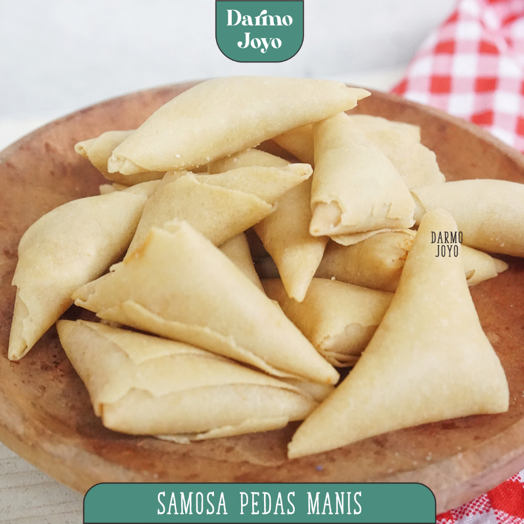 Jual Samosa Abon Ayam Pedas Manis 250gr Sarikaya | Shopee Indonesia
