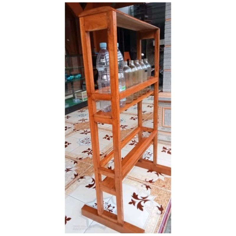 Jual Rak bensin warung / toko bahan kayu jati | Shopee Indonesia