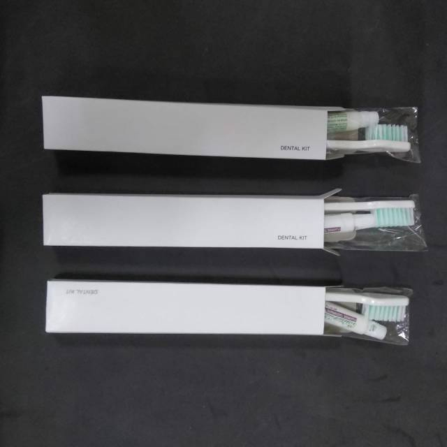 Jual Dental kit 1 sikat plus odol hotel plus cover box/amenities hotel ...