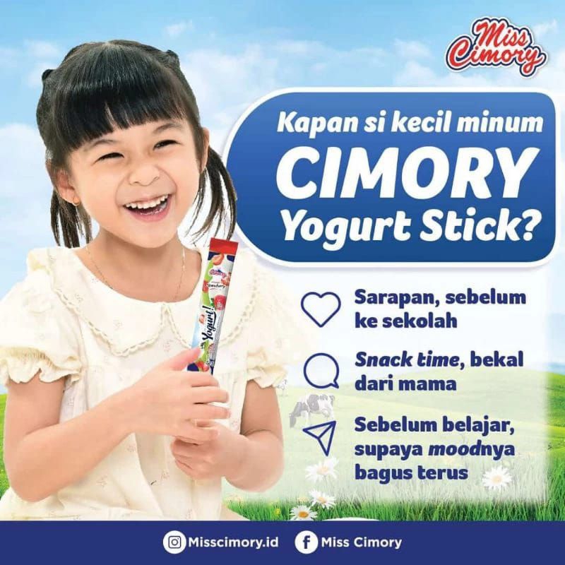 Jual Cimory yogurt stick 40gr Box isi 25 mix varian rasa | Shopee Indonesia