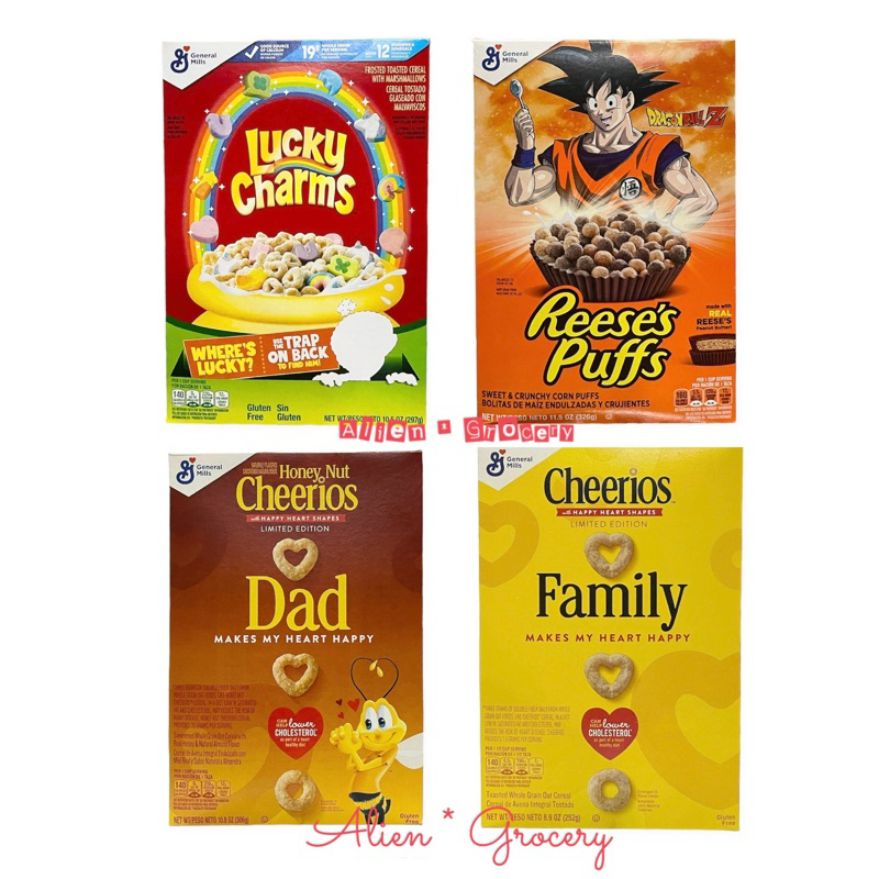 Jual PROMO!!! General Mills Cheerios Cherios Multigrain Honey Nut Whole ...