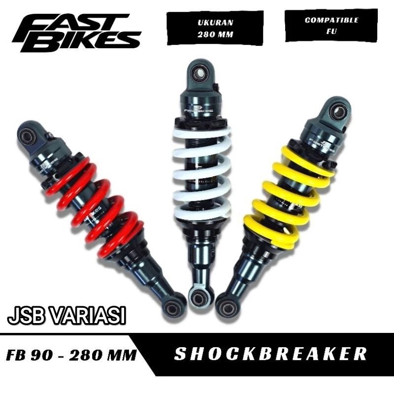 Jual Monoshock Satria Fu 280mm Fast Biker Shock Shockbreaker Belakang ...