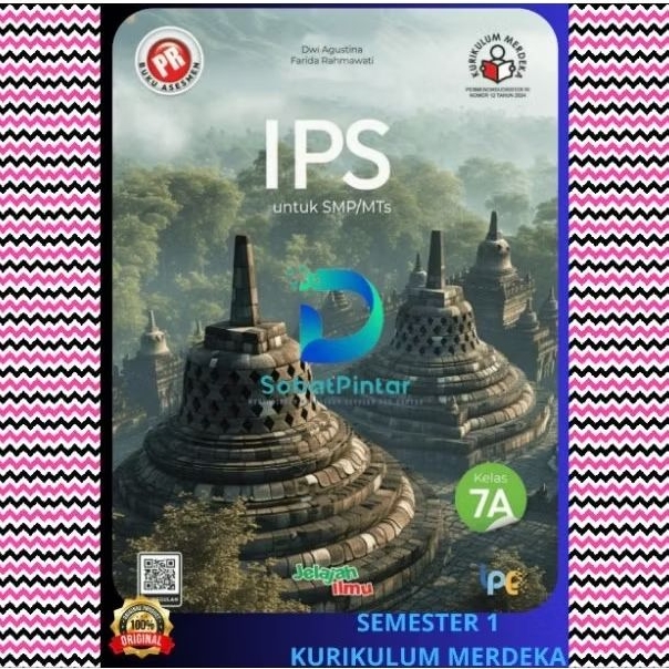Jual Buku lks pr interaktif IPS SMP Kelas VII, 7 semester 1 Kurikulum Merdeka Tahun 2024 Intan ...