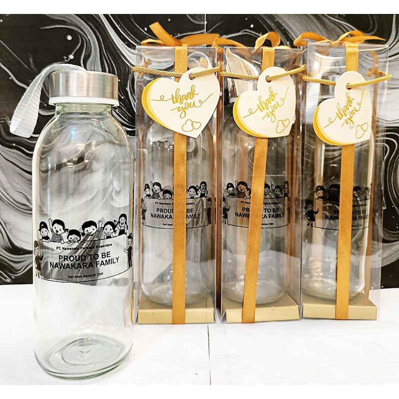 Jual SOUVENIR BOTOL TUMBLER BENING CUSOM KEMASAN MIKA / SOUVENIR ...