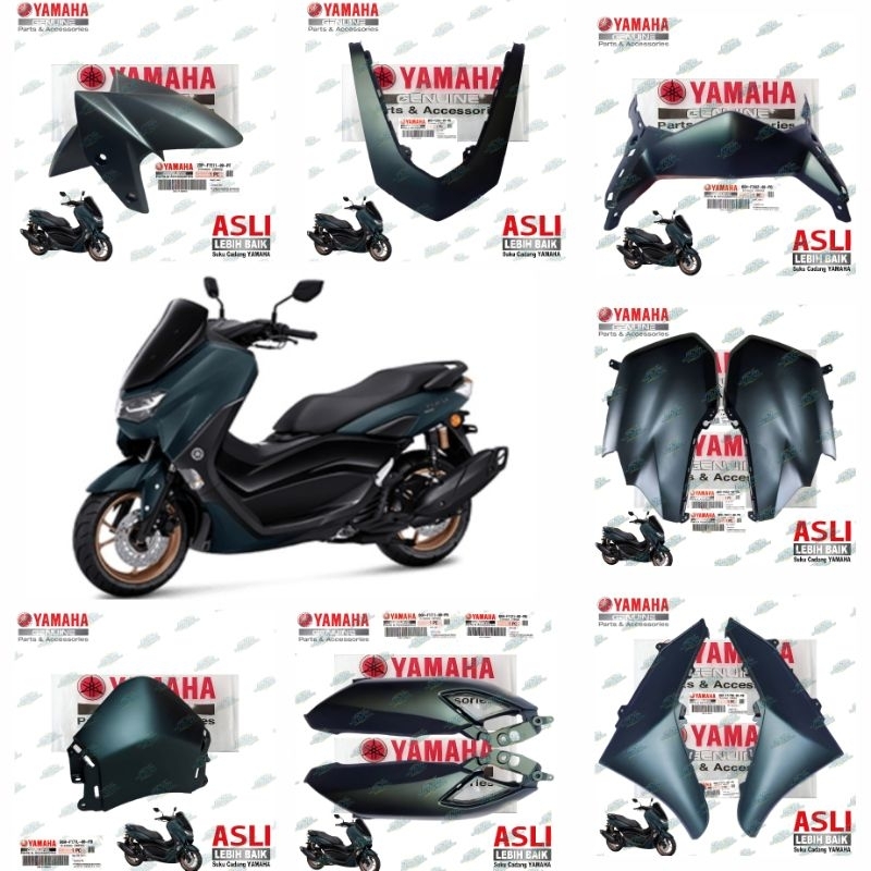 Jual FULL SET BODY HALUS ALL NEW NMAX 155 CONNECTED HIJAU DOFF ORIGINAL ...