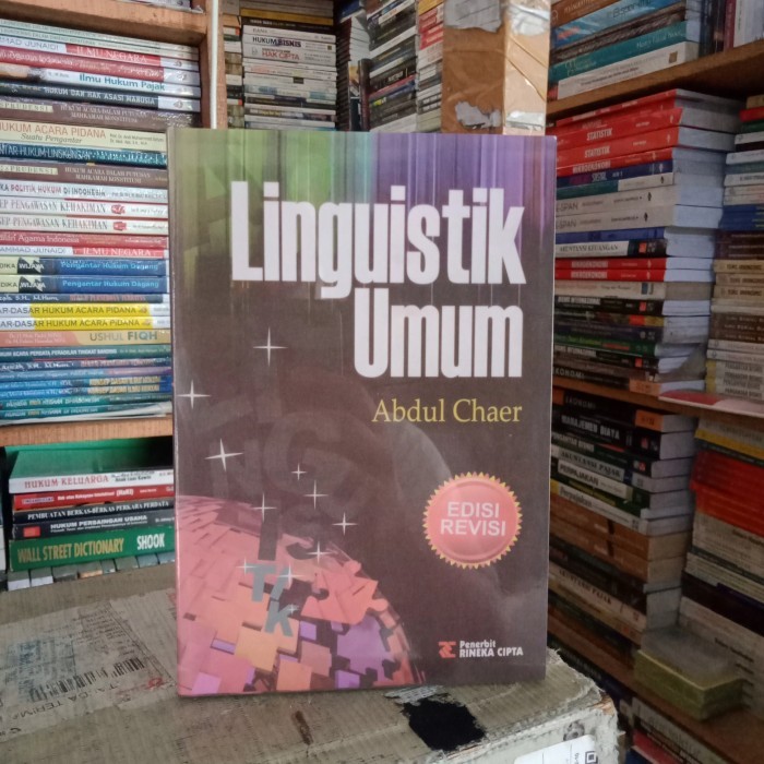 Jual Linguistik Umum Edisi Baru Drs. Abdul Chaer | Shopee Indonesia