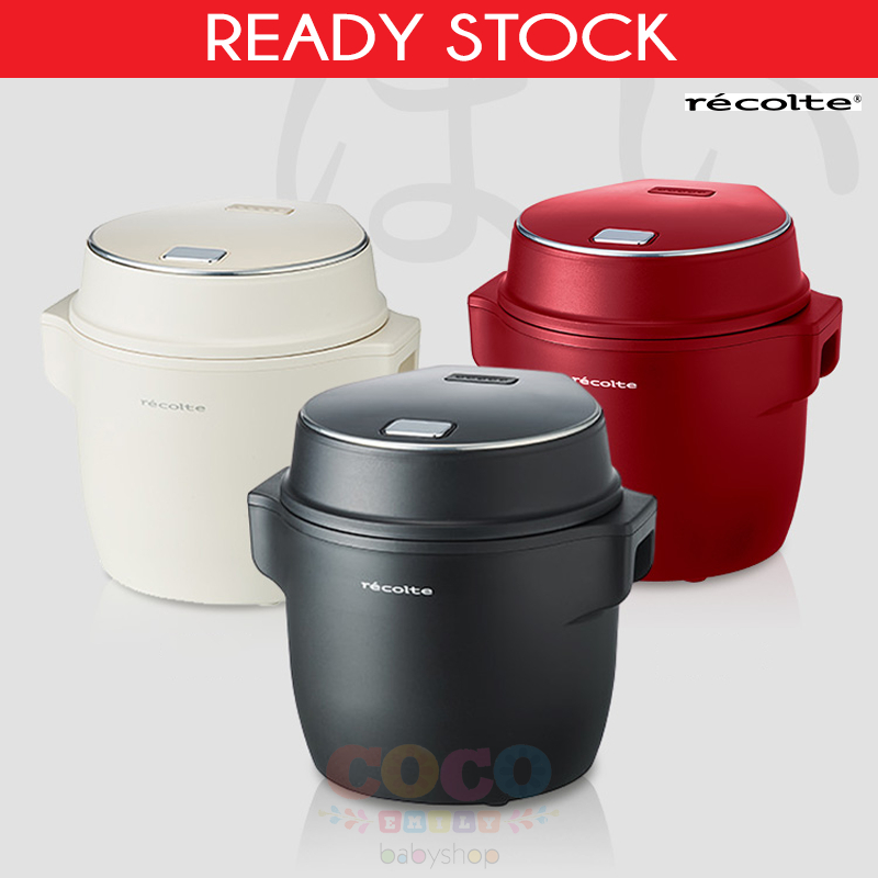 Jual RECOLTE Japanese Mini Multi-function Rice Cooker 1.2L Ready Stock ...