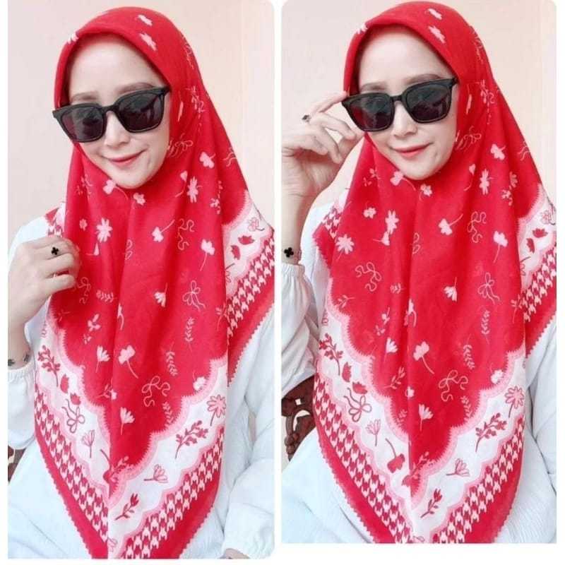 Jual hijab segi empat motif terbaru | Shopee Indonesia