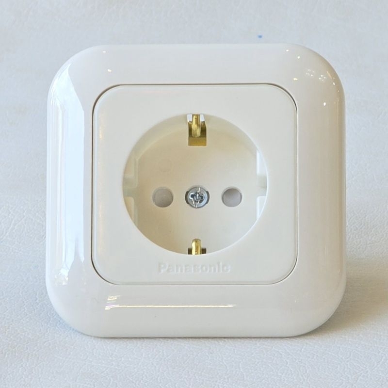 Jual PANASONIC STOP KONTAK CP 1 GANG WEJP 1121 7 / WEJP 1121-7 ...