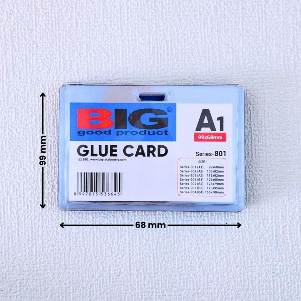 Jual ID Card Mika B1 B2 B3 B4 A1 A2 A3/Name Tag / Glue Card / Card Holder / TOP LOADER | Shopee ...