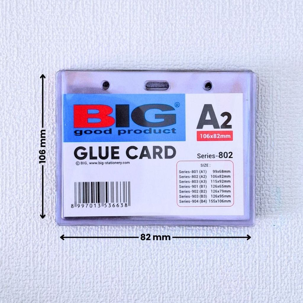 Jual ID Card Mika B1 B2 B3 B4 A1 A2 A3/Name Tag / Glue Card / Card Holder / TOP LOADER | Shopee ...