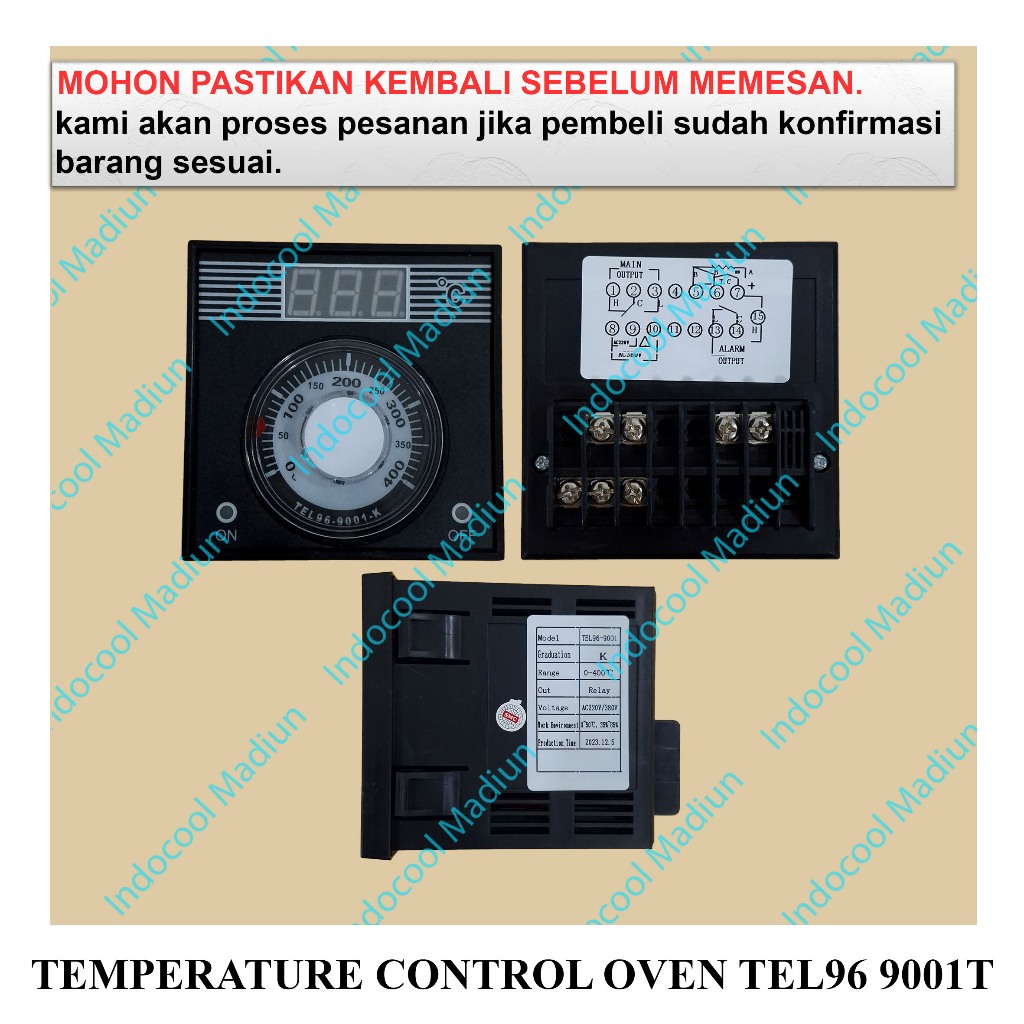 Jual TCO1 MODUL DIGITAL OVEN / THERMOSTAT OVEN DECK / TEMPERATURE ...