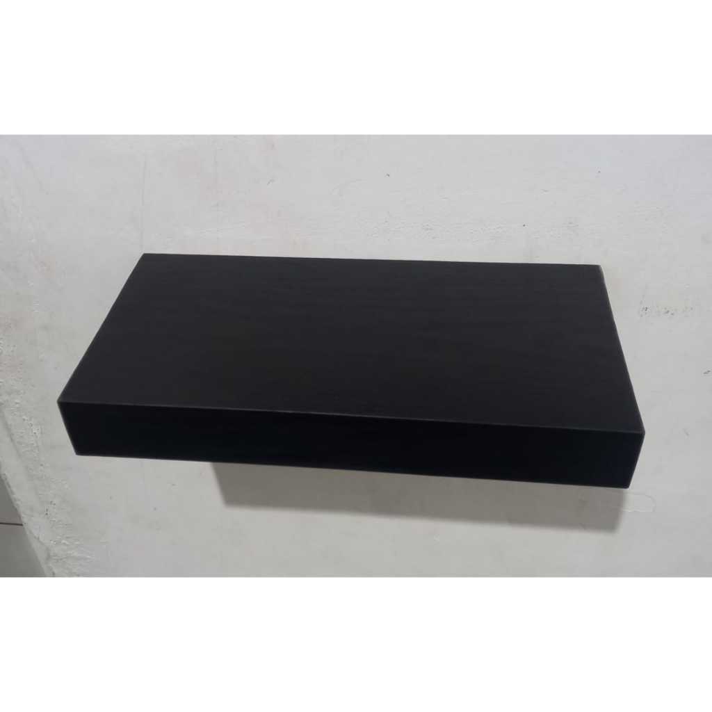 Jual Ambalan dinding horizontal hitam motif kayu 30cm | Shopee Indonesia