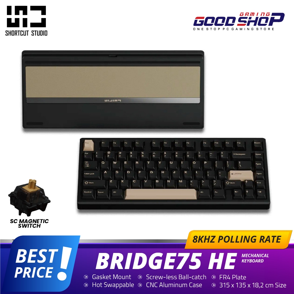 Jual Bridge75 | Bridge75 Plus | Bridge75 HE 75% Mechanical Keyboard Set | Shopee Indonesia