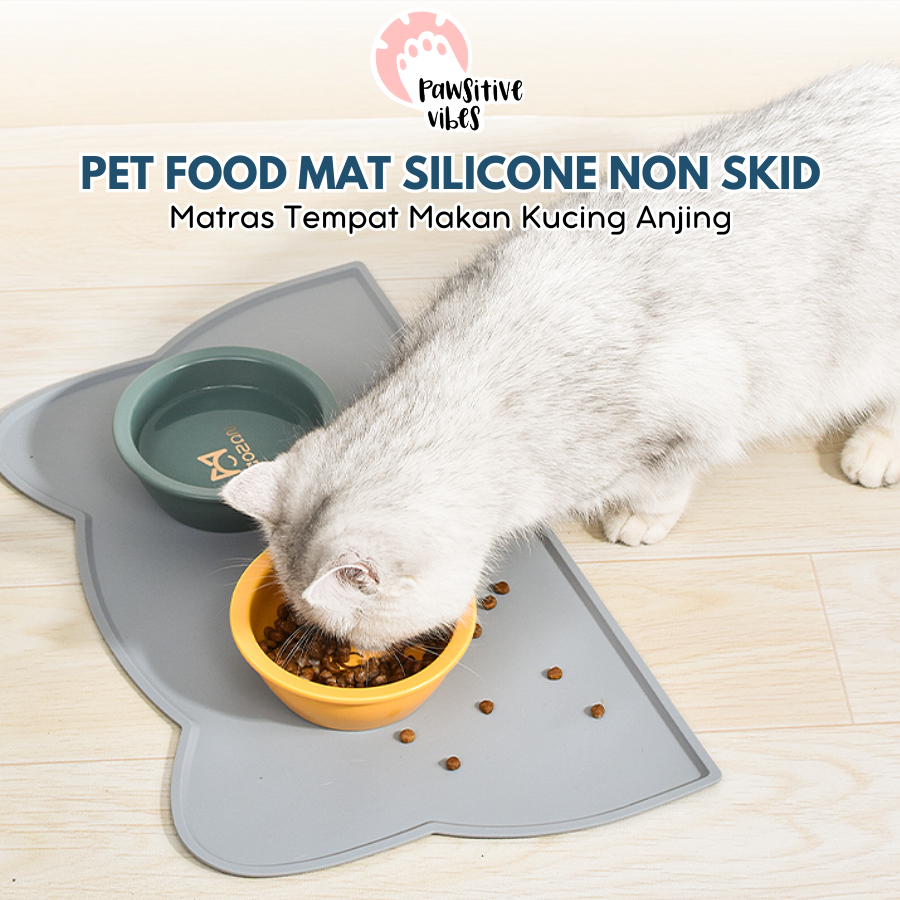 Jual Matras Tempat Makan Kucing Anjing Pet Food Mat Tatakan Silicone ...