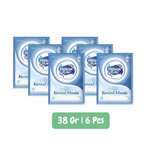 Jual Frisian Flag - SKM Bendera 6x38Gr - Susu Kental Manis Bendera ...
