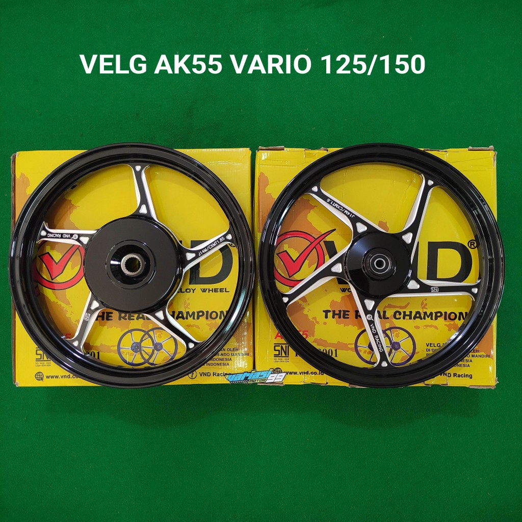 Jual VELG PELEK RACING VND AK55 VARIO 125 150 VARIO 125 VARIO 150 160/185 RING 14 140/160 RING ...