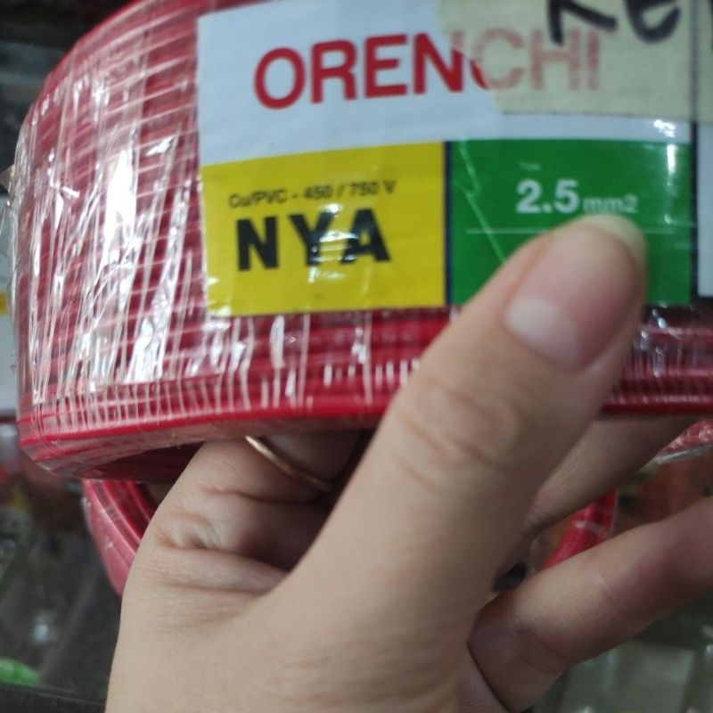 Jual kabel listrik NYA 2.5mm / kabel tunggal / kabel NYA harga per rol ...