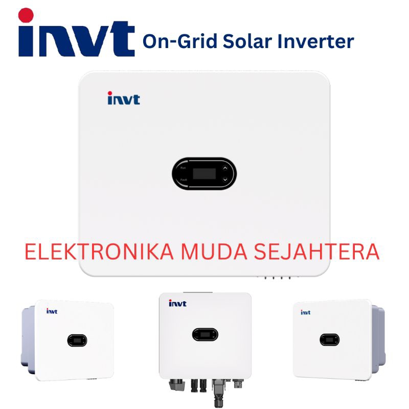 Jual INVT ON-GRID SOLAR INVERTER / 1 PHASE / 3 PHASE / ON GRID / 1KW ...