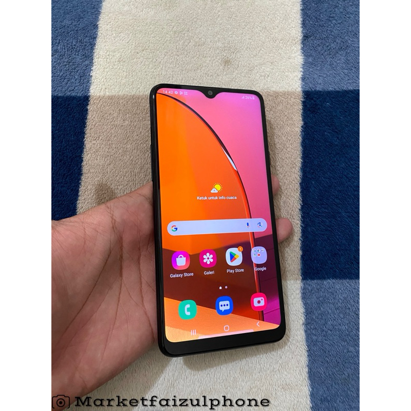 Jual SAMSUNG GALAXY A20S 3/32 ORIGINAL 4G LTE HANDPHONE ANDROID SECOND ...
