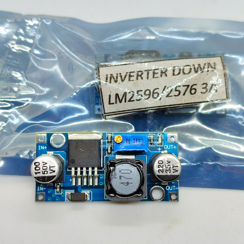 Jual LM2596 ADJUSTABLE DC-DC STEP-DOWN POWER SUPPLY MODULE | Shopee ...