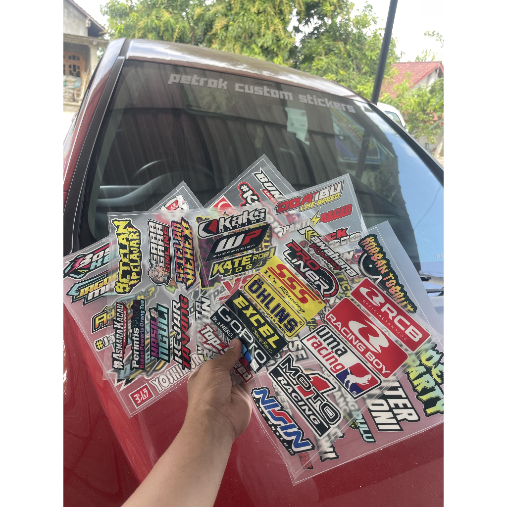 Jual STICKER PACK KATA KATA VIRAL TRANSPARAN / STICKER KATA-KATA ...