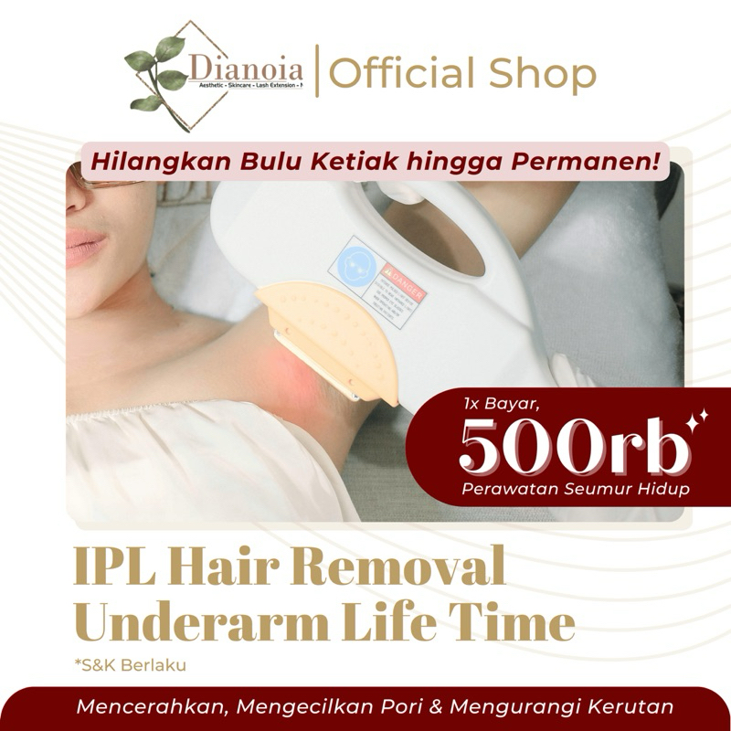 Jual DIANOIA IPL Hair Removal Underarm Life Time | Shopee Indonesia