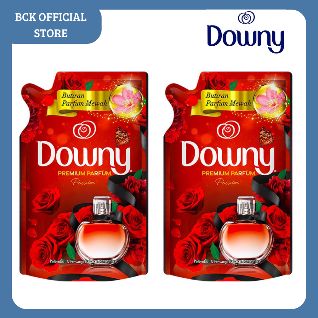 Jual Downy Premium Parfum Passion Pewangi dan Softener Refil 600ml (pcs ...