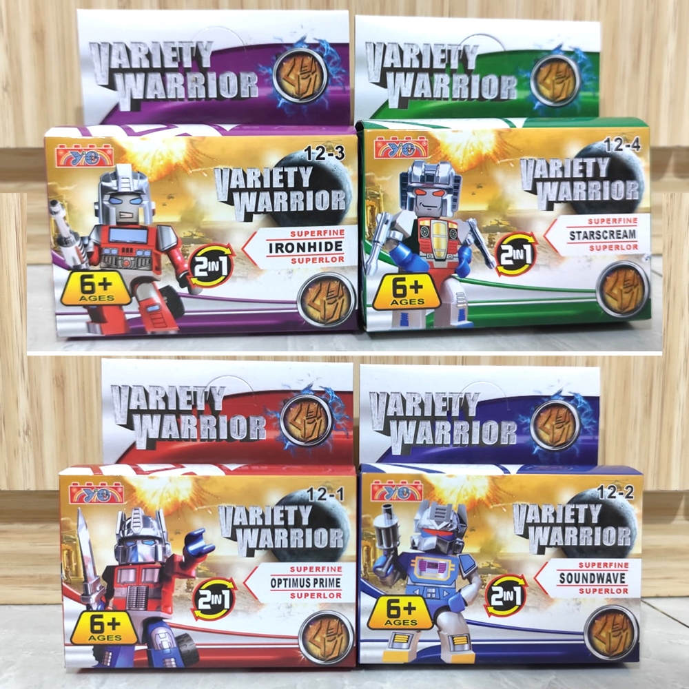 Jual Brick transformers keren - figure transform 2in1 - Brick ...