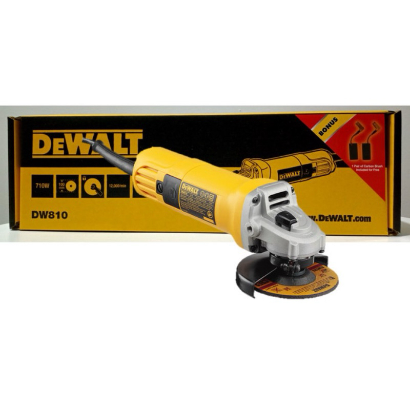 Jual Mesin Gerinda Gurinda 4" DEWALT DW810 4 inch Listrik Tangan Angle ...