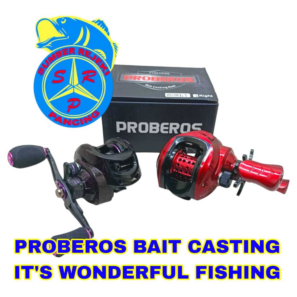 Jual Reel Bc Proberos Bait Casting Handle Kanan | Shopee Indonesia