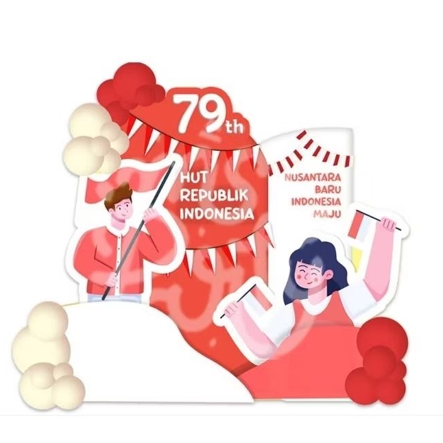 Jual MS.PARTY PAKET DEKORASI BACKDROP KEMERDEKAAN/DEKORASI 17 AGUSTUSAN ...
