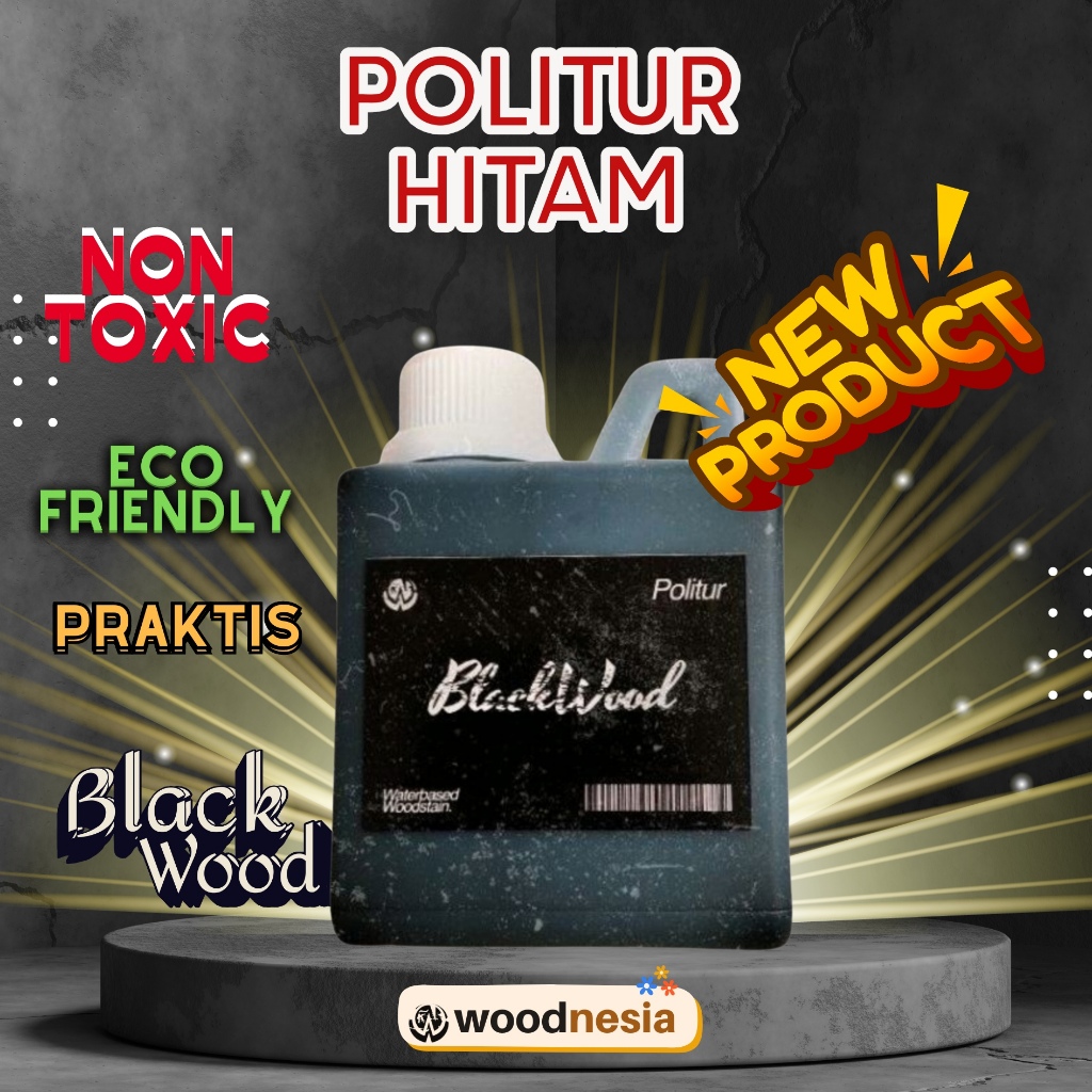 Jual Woodnesia Politur Plitur Kayu Hitam Cat Pelitur Blackwood ...