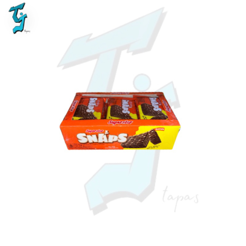 Jual SNAPS Superstar Wafer Cokelat, 1 Box 12pcs | Shopee Indonesia