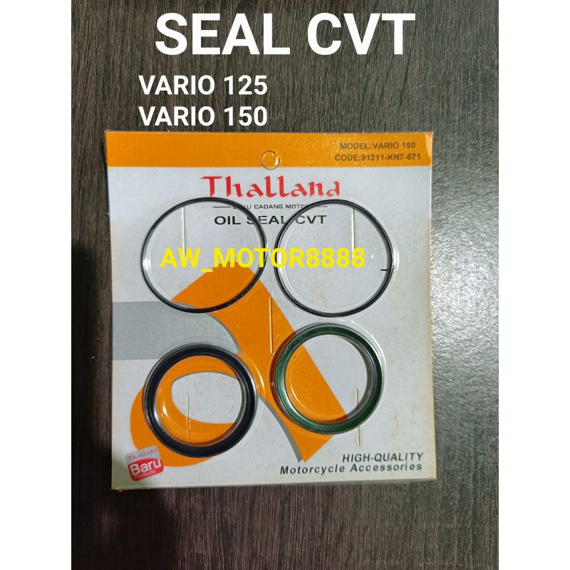 Jual SEAL SIL CVT VARIO 150 FI / VARIO 125 FI SEAL SIL PULLY PULY FULLY FULI PULI ORING SEAL SIL ...