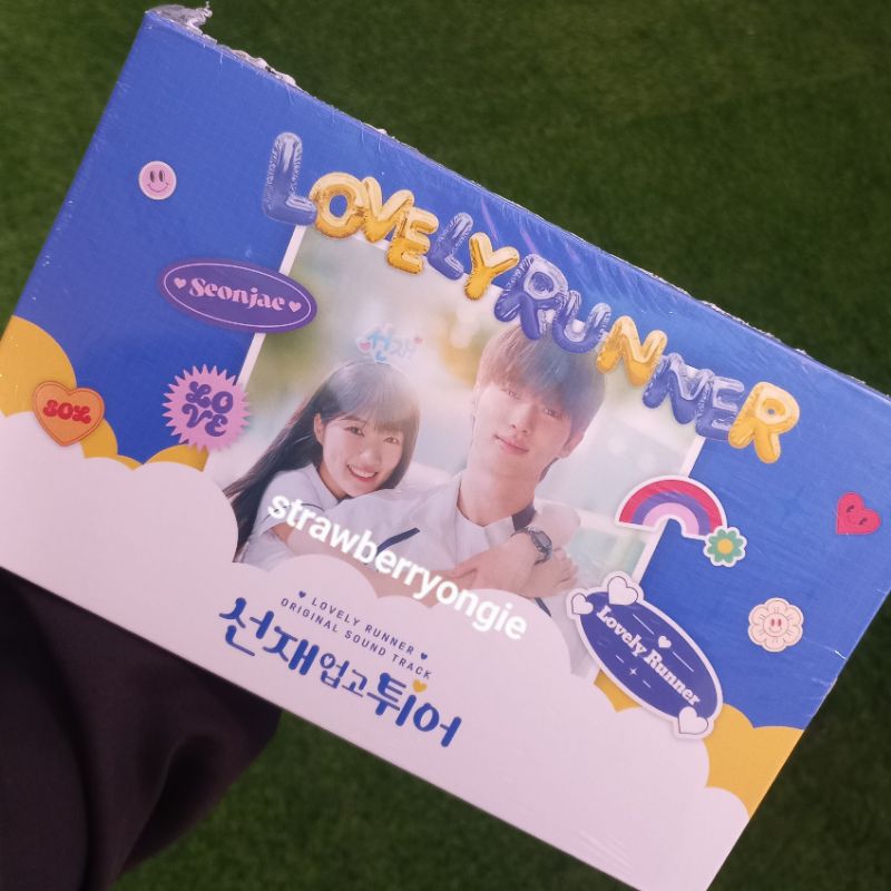 Jual [READY SEALED] album ost lovely runner lovely ver. byeon woo seok ...
