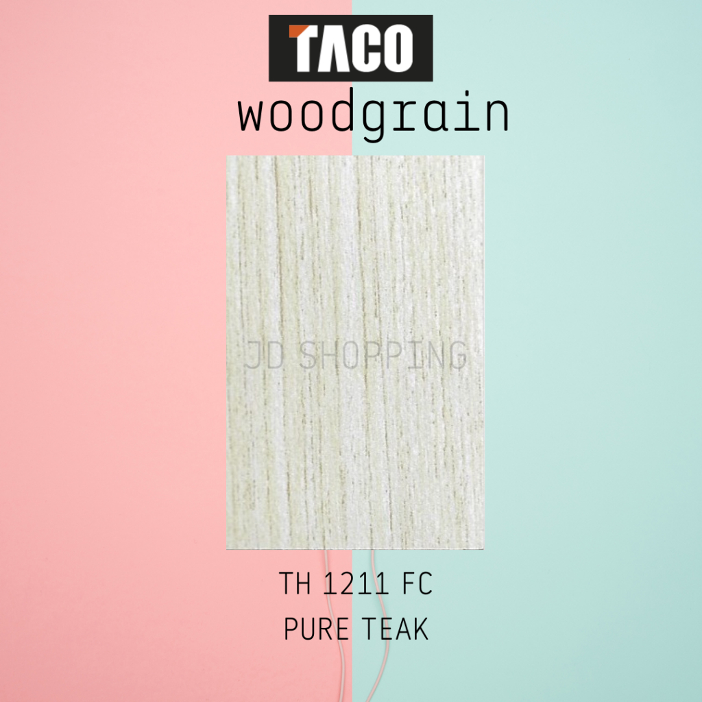 Jual (LUAR KOTA WAJIB PALLET KAYU) HPL TACO WOODGRAIN TH 1211 FC ...