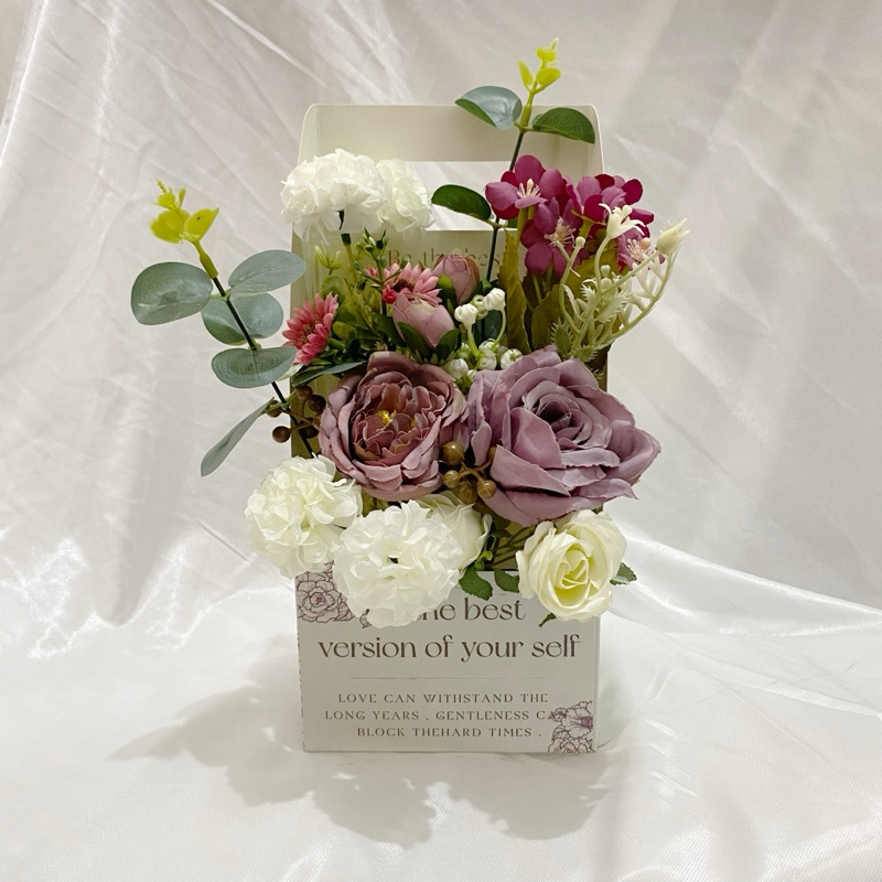 Jual Violet Bouquet / Buket Bunga Artifisial / Bunga Wisuda / Bunga ...