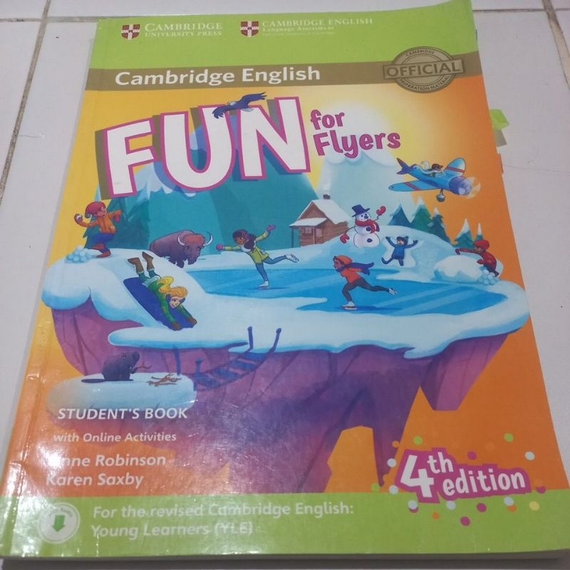 Jual CAMBRIDGE ENGLISH FUN FOR FLYERS STUDENT BOOK | Shopee Indonesia