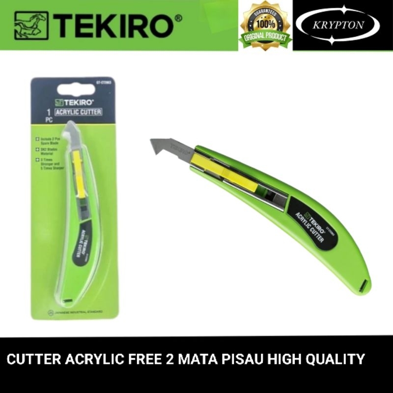 Jual tekiro cutter acrilic / acrylic high quality jaminan asli original ...